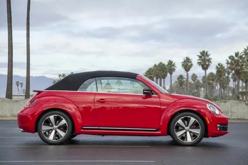 Red Vw Beetle Convertible